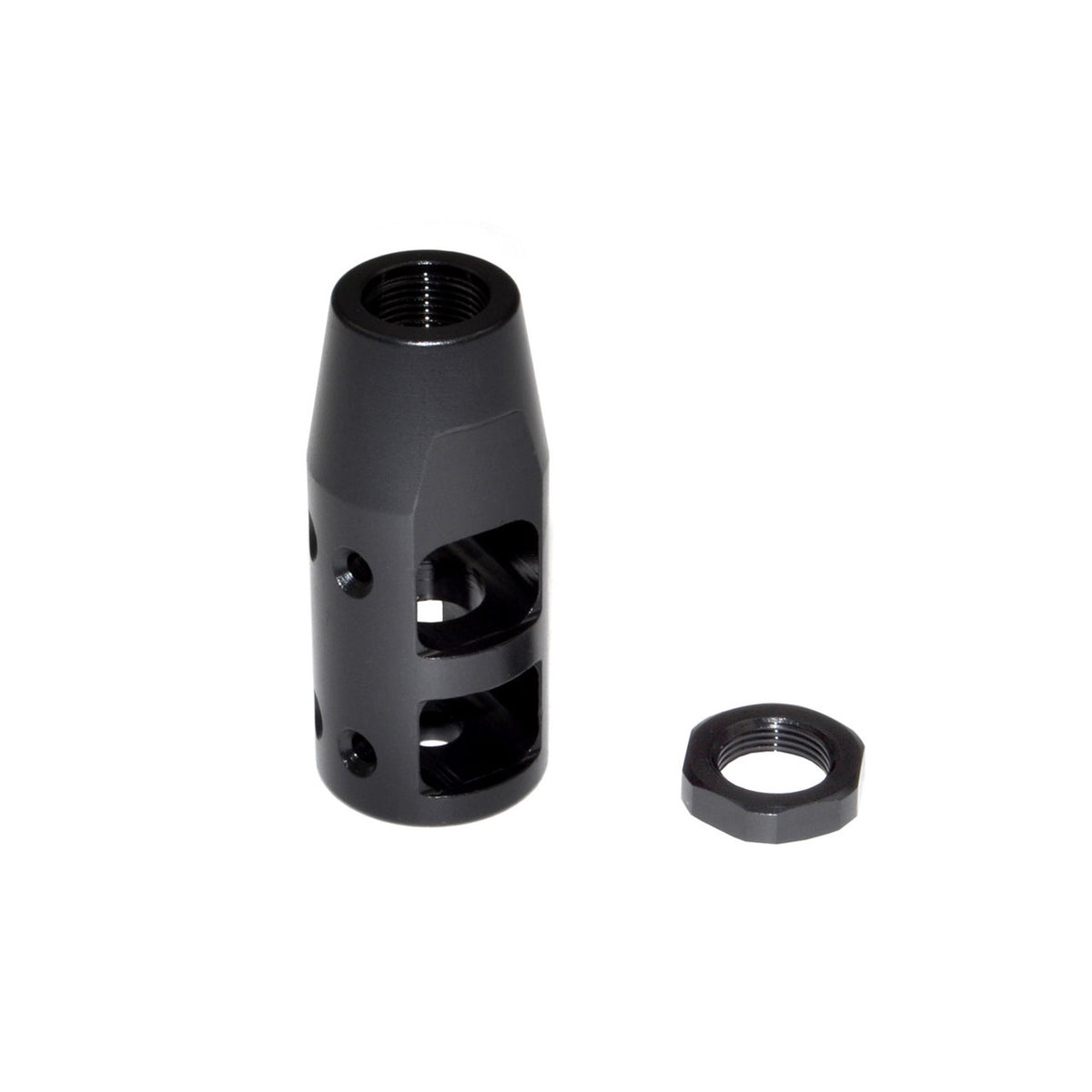 TACPOOL Tactical Reinforced Steel Muzzle Brake Recoil Compensator